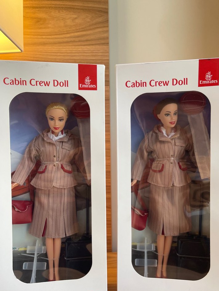 Emirates cabin crew doll, Hobbies & Toys, Toys & Games on Carousell
