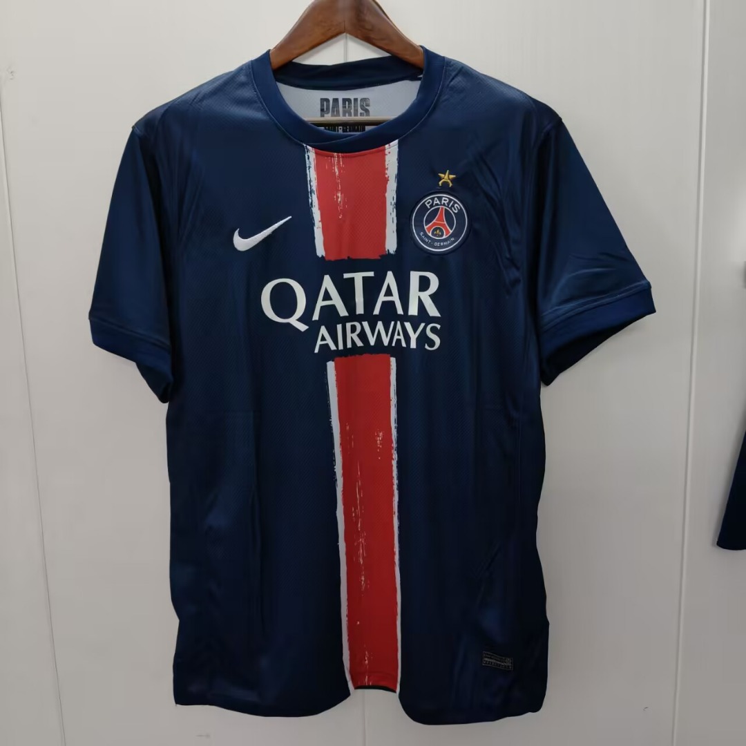 [Fans Version] 24/25 PSG UCL Winning Jersey, Men's Fashion, Tops & Sets ...