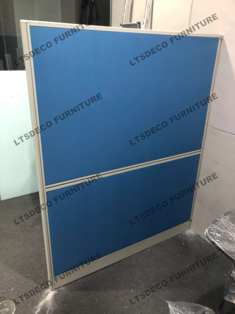 FULL FABRIC PANEL DIVIDER \ OFFICE PARTITION \ OFFICE FURNITURE SUPPLY ...