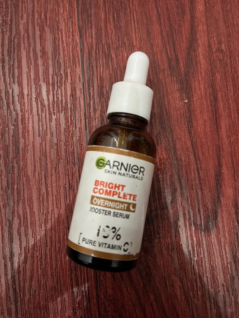 Garnier over night booster serum 30ml, Kesehatan & Kecantikan, Kulit ...