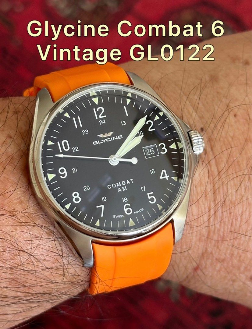 Glycine Combat 6 Vintage, Luxury, Watches on Carousell