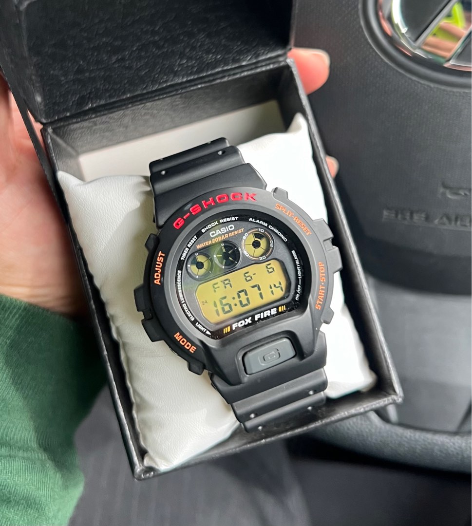 Gshock DW-6900B-9 Foxfire, Men's Fashion, Watches & Accessories ...
