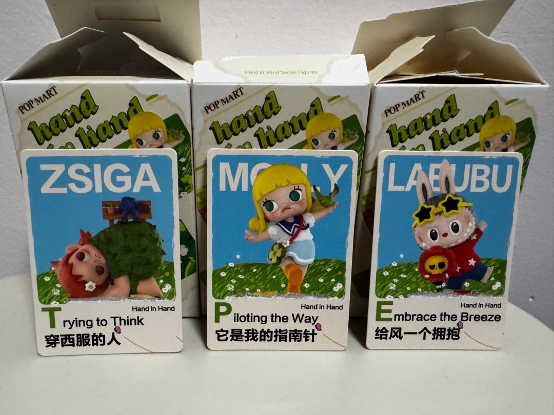 Hand In Hand Popmart, Hobbies & Toys, Toys & Games on Carousell