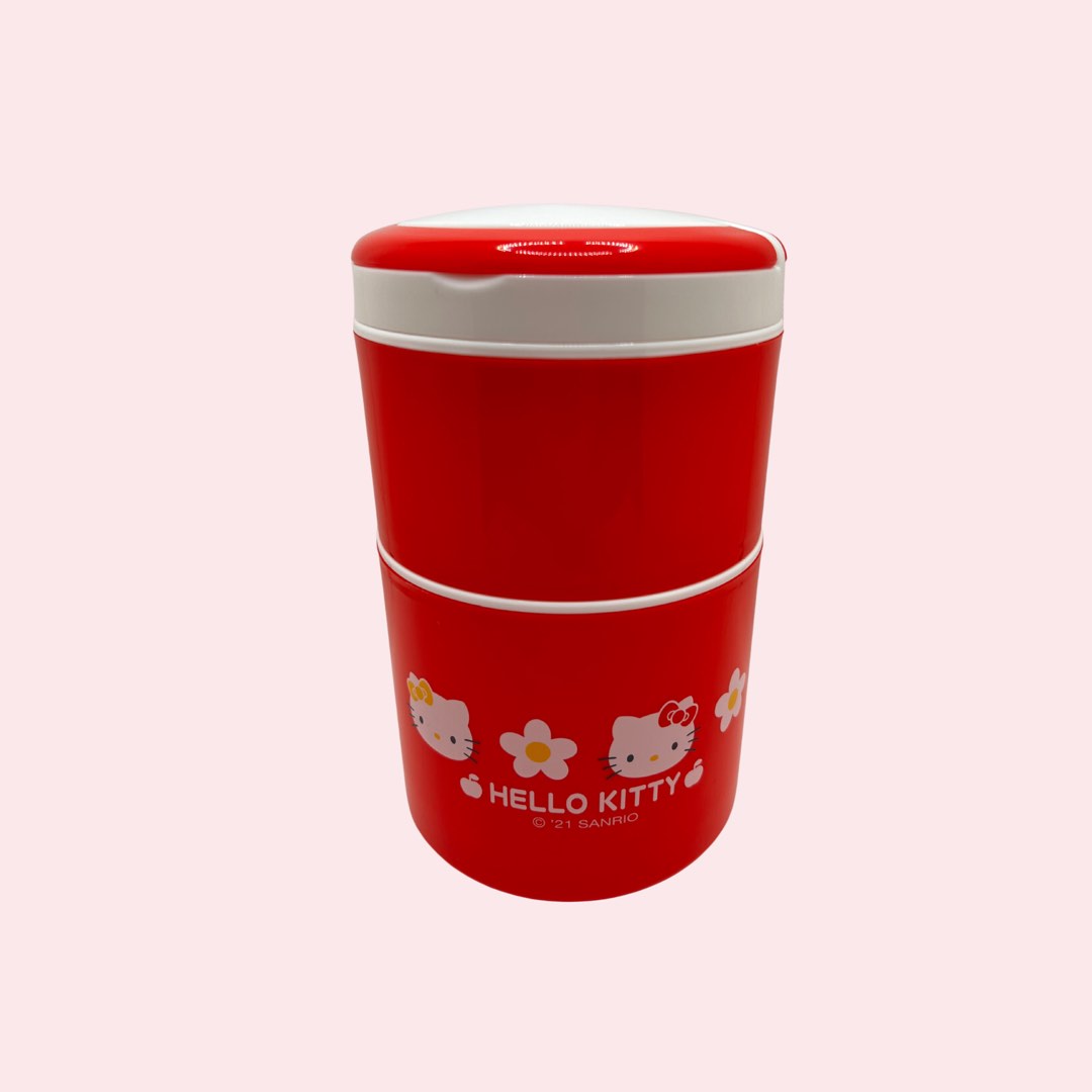 Hello Kitty Bento Lunch Box 2-layer, Furniture & Home Living ...