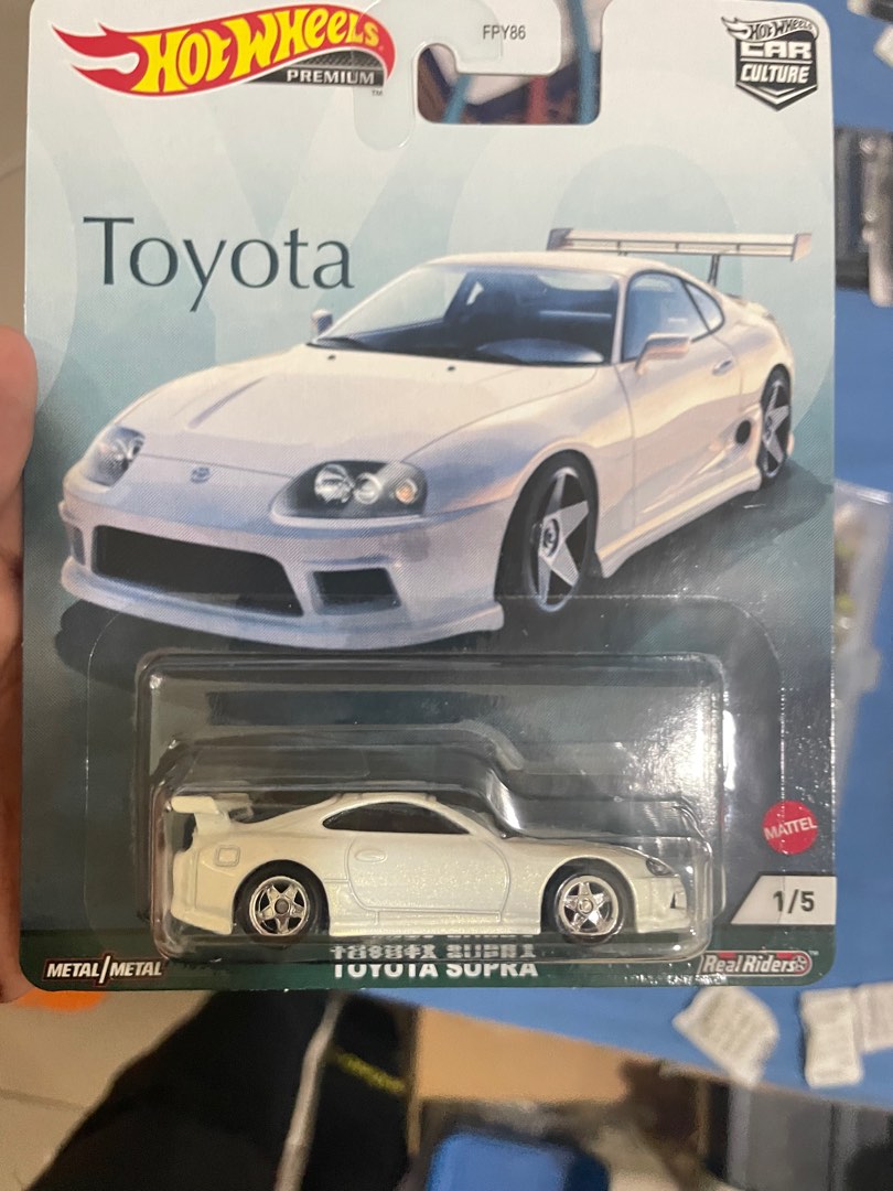 hot wheels supra putih, Hobbies & Toys, Toys & Games on Carousell