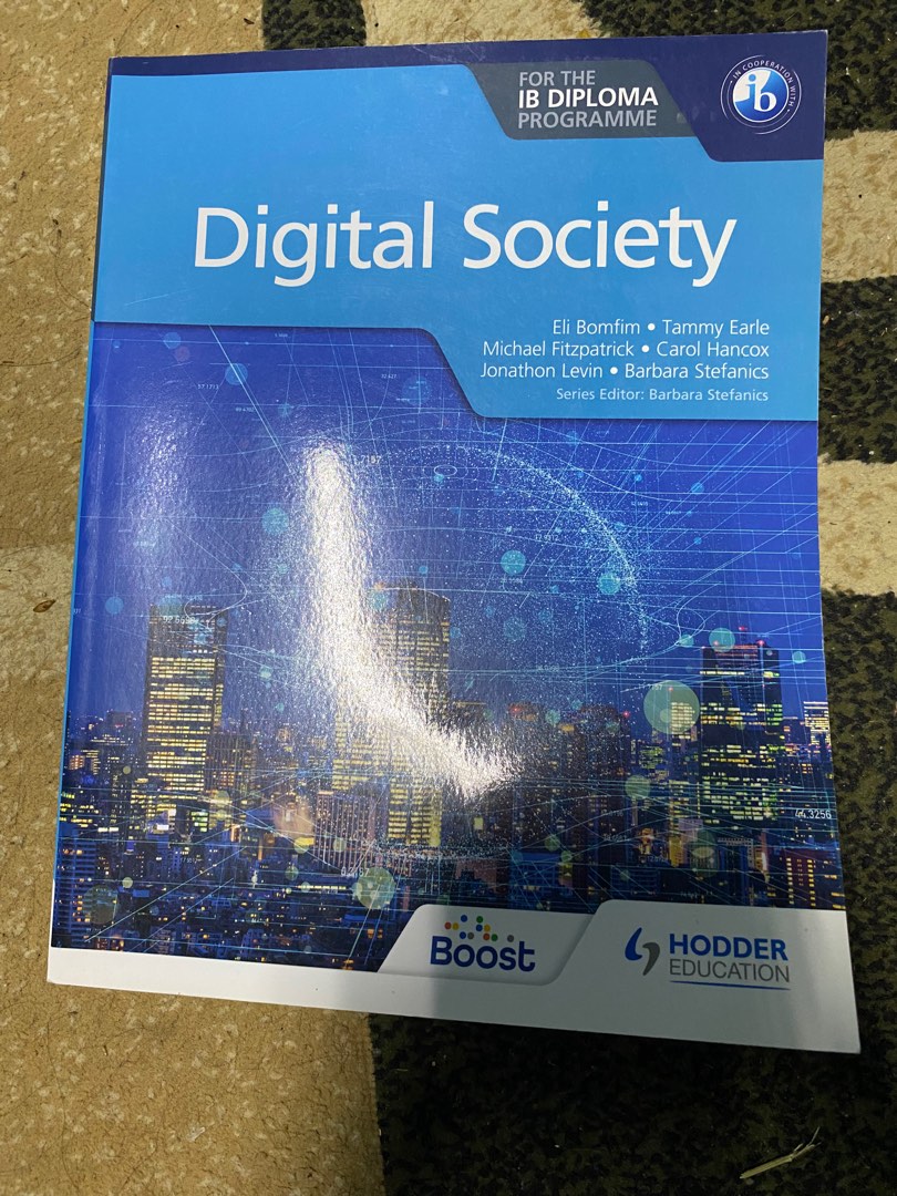 IB digital society Hodder textbook, Everything Else, Others on Carousell