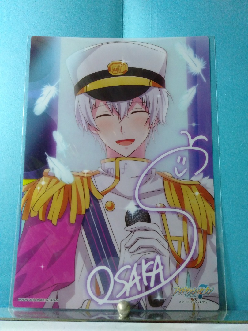 IDOLISH 7 - Osaka Sogo Official Clear Visual Poster Sheets w/o Visual ...
