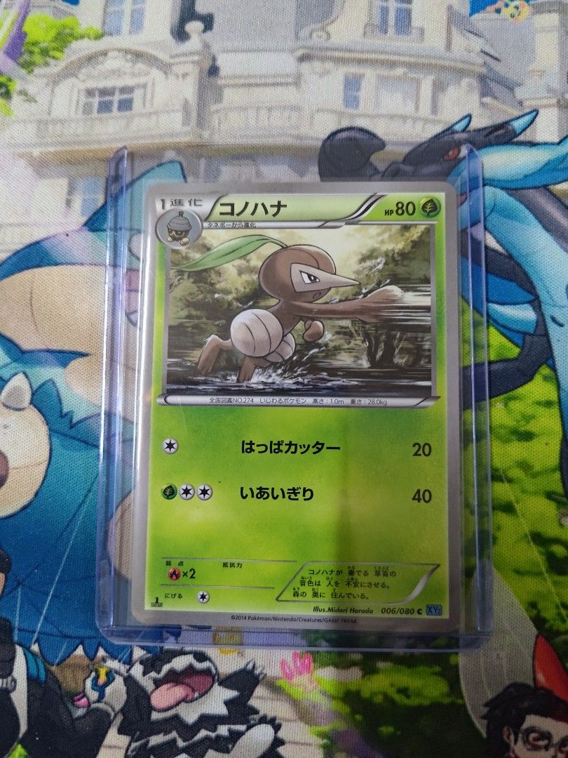 Japanese Pokemon Card : Nuzleaf 006/080 Wild Blaze Non-Holo Common NM (XY2), Hobbies & Toys ...