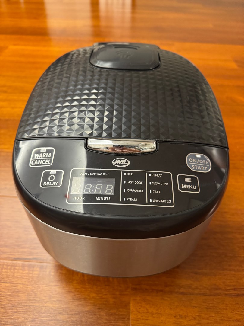 JML low sugar rice cooker 5L, TV & Home Appliances, Kitchen Appliances ...