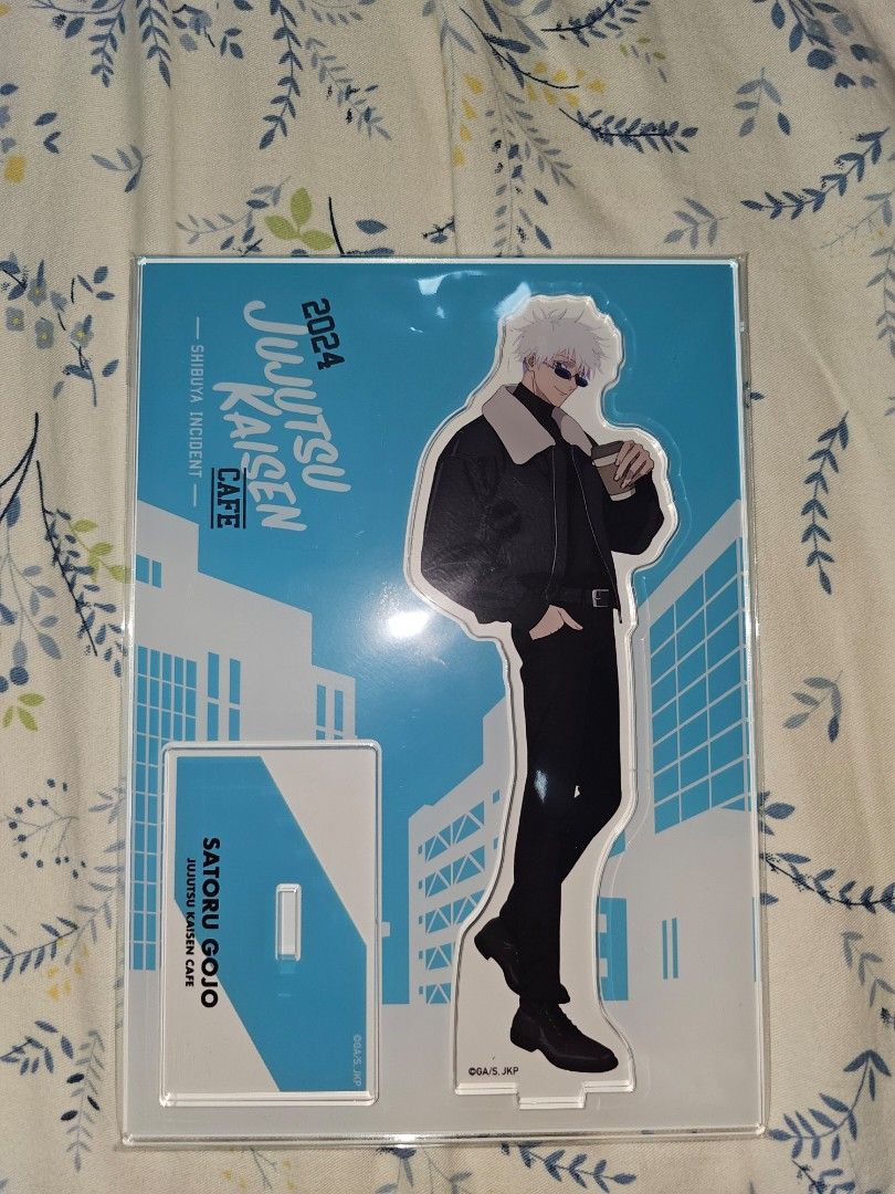 Jujutsu Kaisen (JJK) Cafe 2024 Gojo Standee, Hobbies & Toys ...