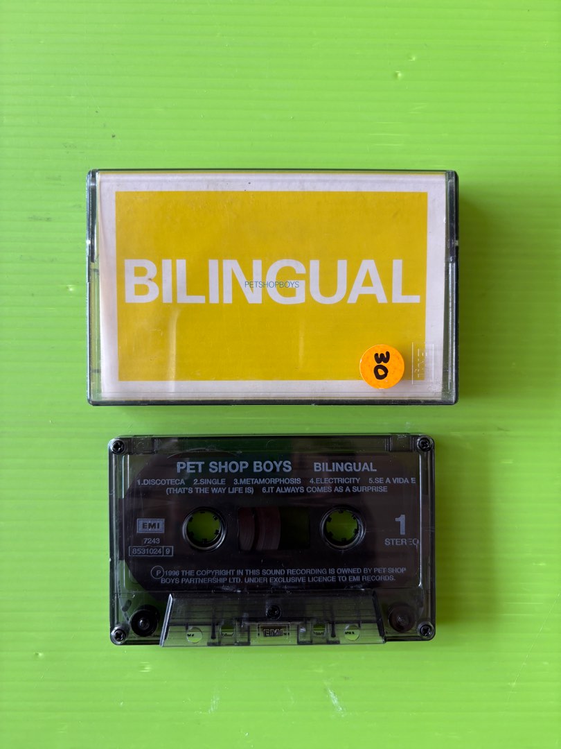 Kaset Pet Shop Boys Bilingual Album, Hobbies & Toys, Music & Media, CDs & DVDs on Carousell