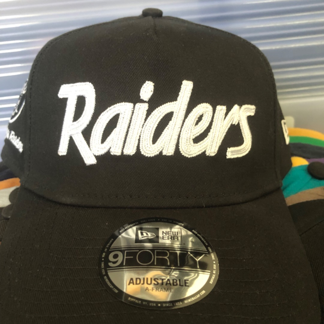 Las Vegas Raiders Chain Stitch ( 9Forty 940 ) OSFM, Men's Fashion ...