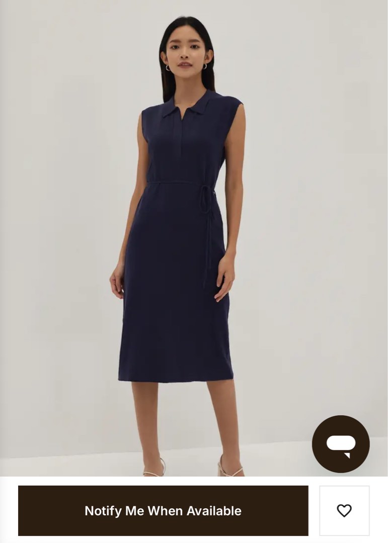 LB Gabby Collared Midi Dress, Women's Fashion, Dresses & Sets, Dresses ...