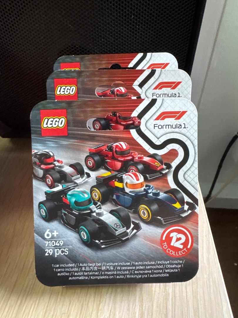 Lego Minifigures F1 Collectible Race Cars #71049, Hobbies & Toys, Toys & Games on Carousell