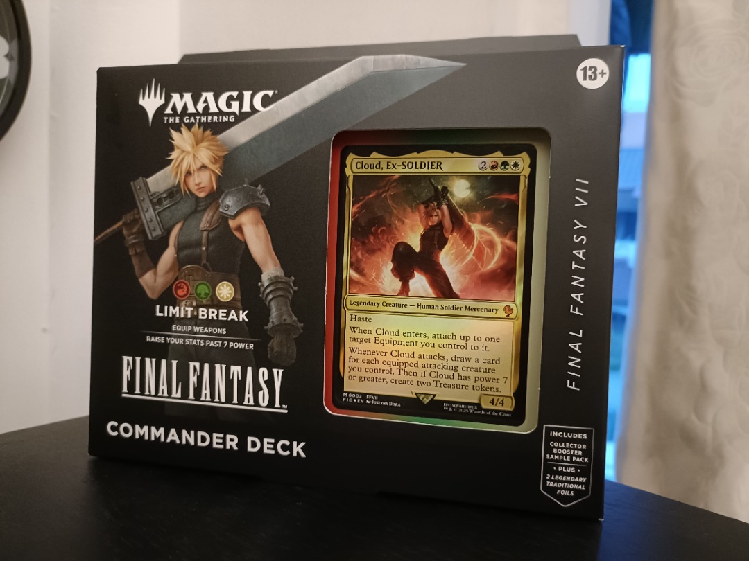 LIMIT BREAK FF MTG Final Fantasy precon Commander deck FIN EDH magic ...