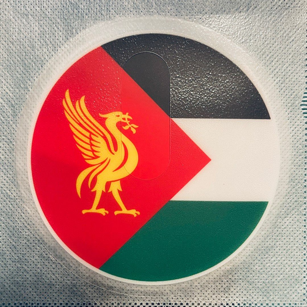 Liverpool Football Club / LFC . (Friends with Palestine) Static Cling ...