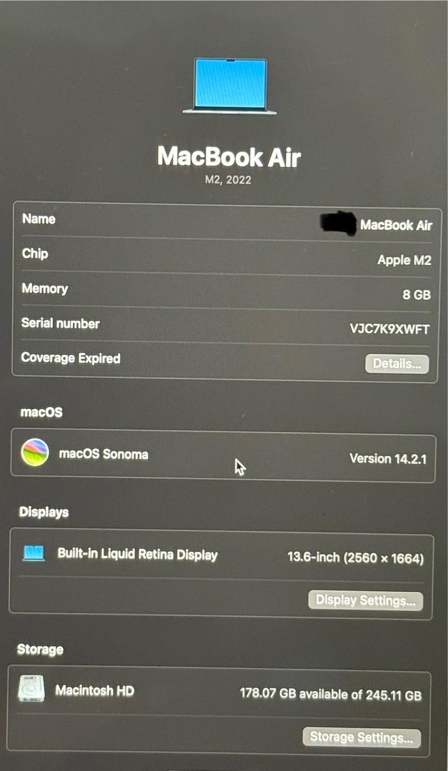 Macbook air m2, Computers & Tech, Laptops & Notebooks on Carousell