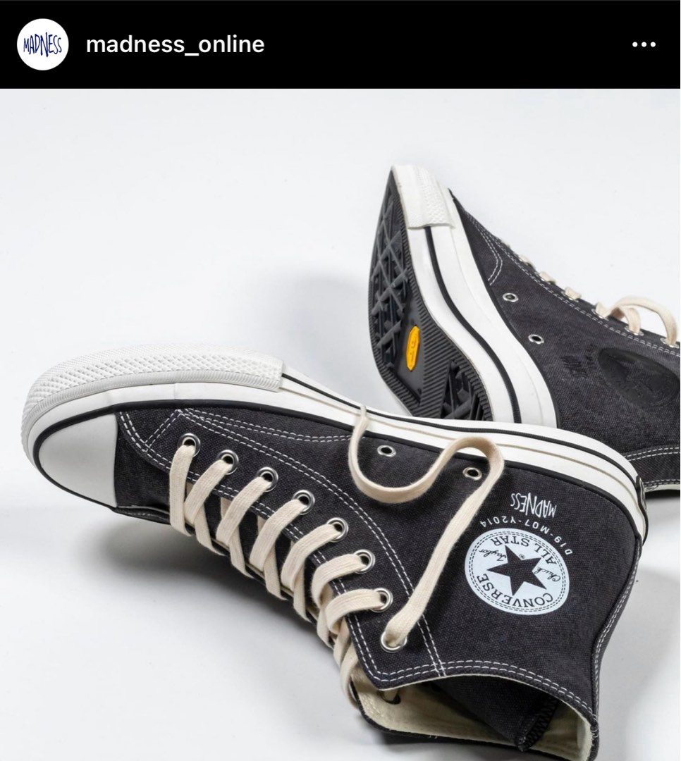 MADNESS x CONVERSE ADDICT CHUCK TAYLOR mdns wraps nbhd dcdt , 男裝, 鞋, 波鞋 ...