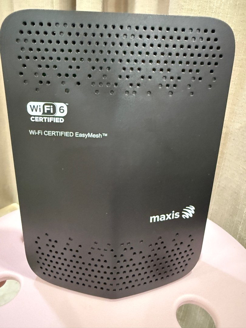 Maxis Fire WIFI 6 Router, Computers & Tech, Parts & Accessories ...