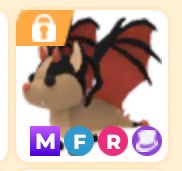 Mega FR / MFR Bat Dragon Adopt Me ROBLOX, Video Gaming, Video Games ...