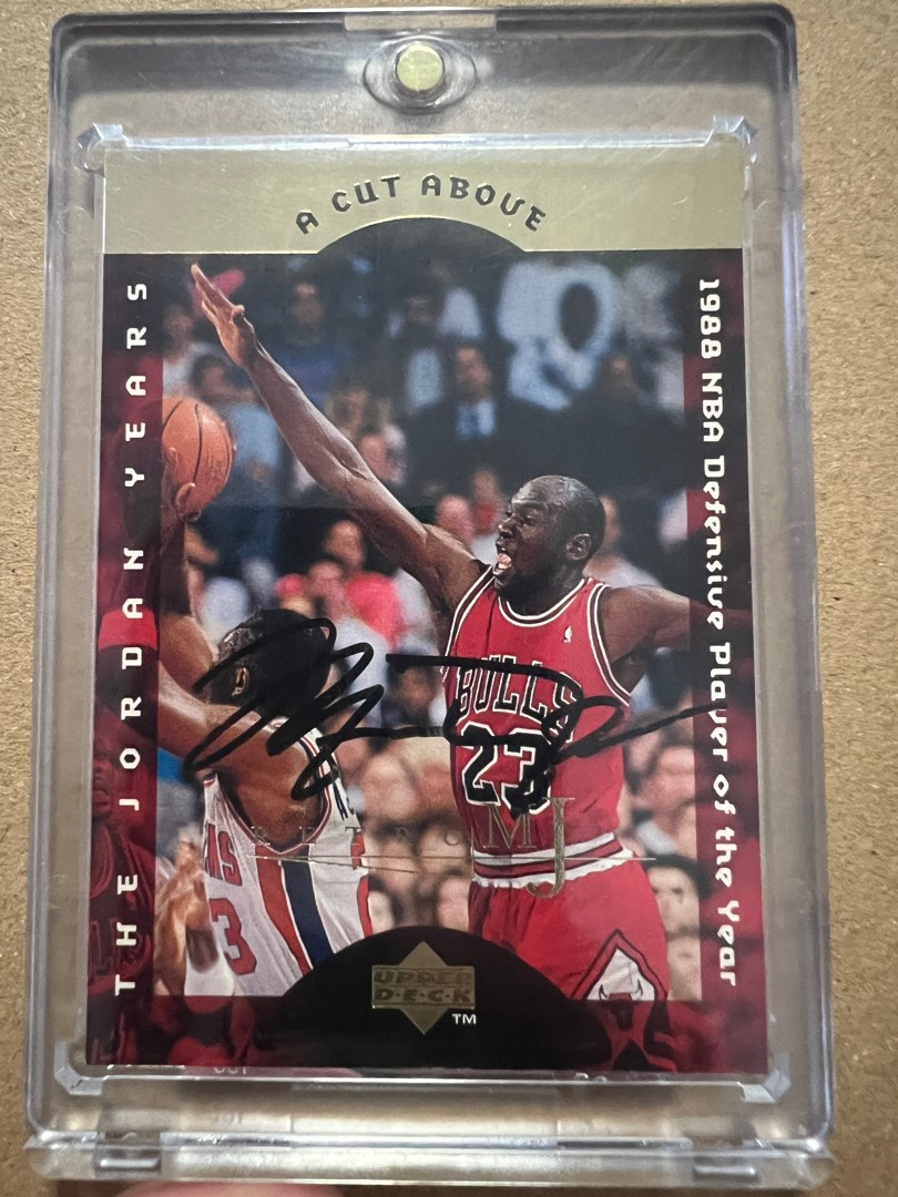 Michael Jordan Auto, Hobbies & Toys, Memorabilia & Collectibles ...