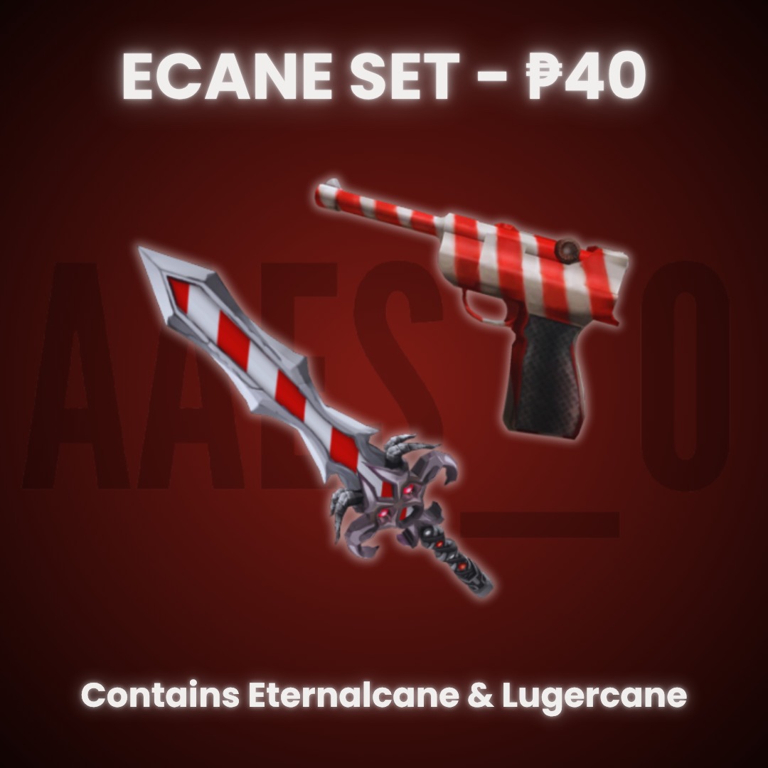 MM2 ETERNALCANE SET GODLY | aaes_0 MM2 Shop, Video Gaming, Gaming ...