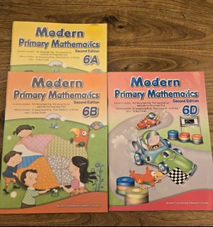 Modern Primary Mathematics 3A-3D, 興趣及遊戲, 書本 & 文具, 教科書 - Carousell