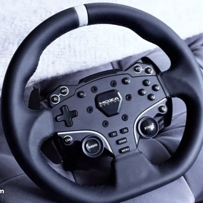 Moza R5 bundle with S5 Supra stand, Video Gaming, Gaming Accessories ...