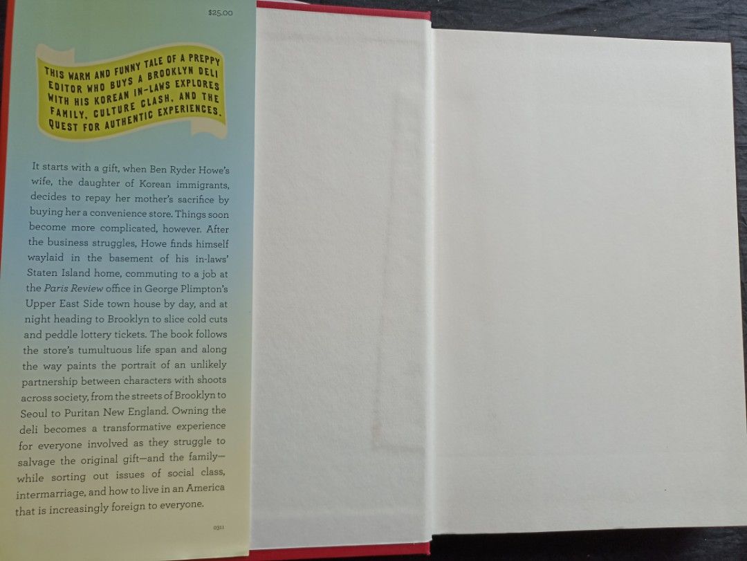 My Korean Deli (Hardcover with Dust Jacket) by Ben Ryder Howe, RM50 ...