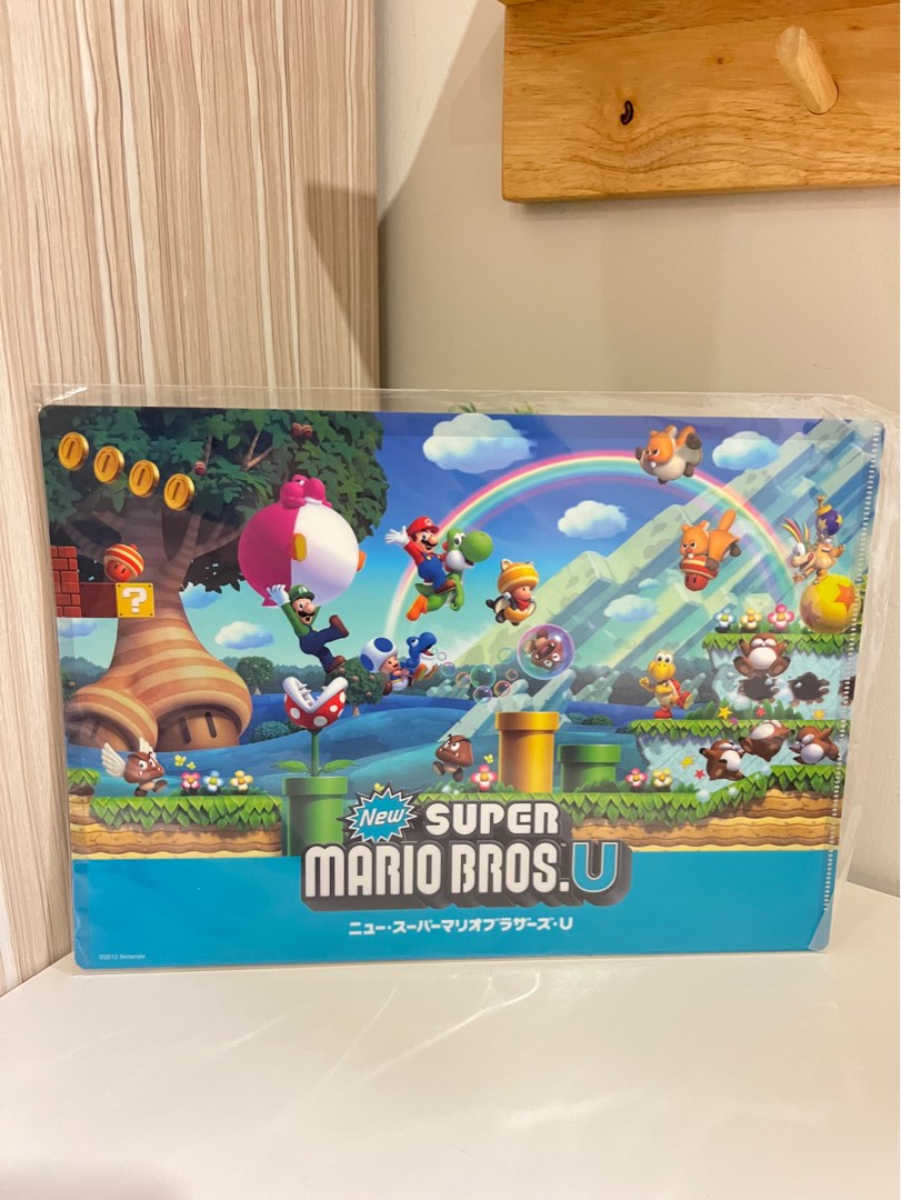Nintendo Super Mario Bros Wii Console A4 File, Hobbies & Toys ...