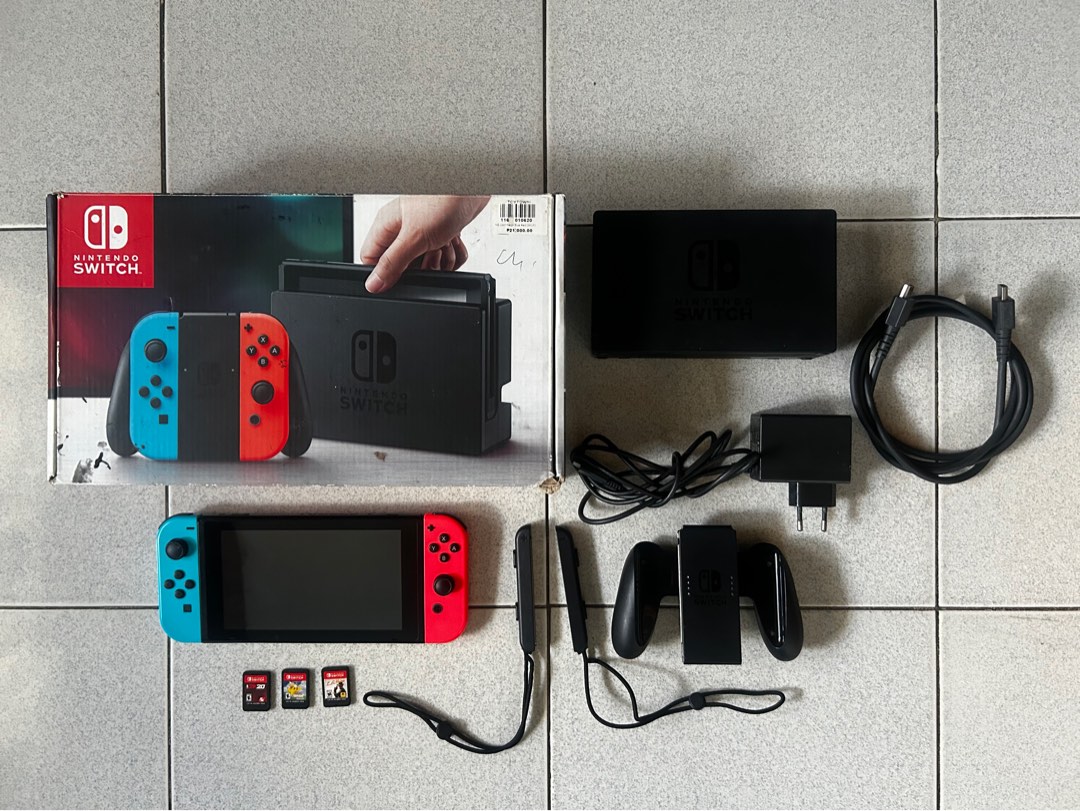 Nintendo Switch V1 Unpatched Swap to OLED Pokemon Let's Go Pikachu LA ...