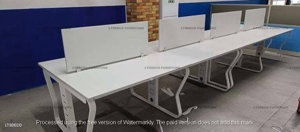 OFFICE TABLE WITH TOP PANEL | OFFICE PARTITION | OFFICE FURNITURE ...