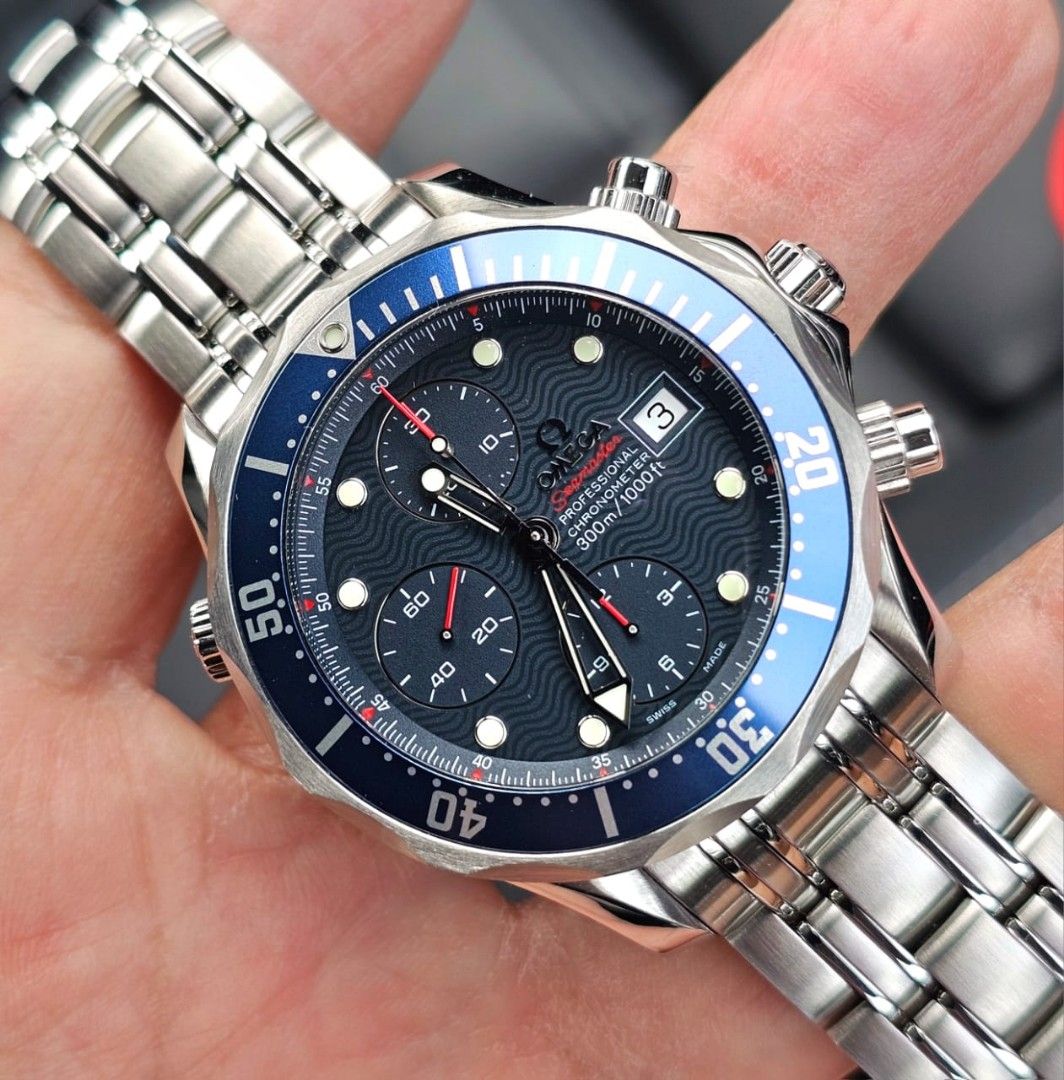 Omega Seamaster 2225.80 Automatic Chronograph Full set, Luxury, Watches ...