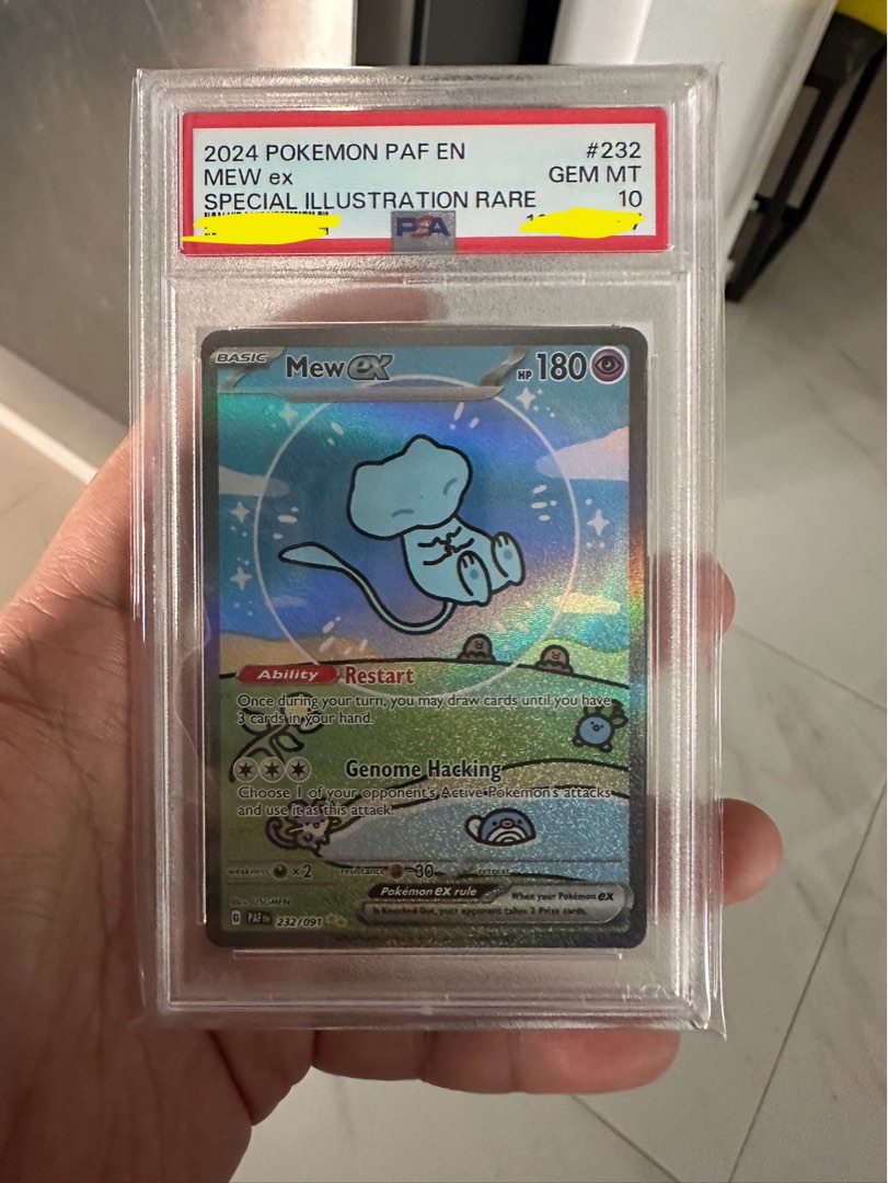 Paldean Fates Bubble Mew ex PSA 10, Hobbies & Toys, Toys & Games on ...