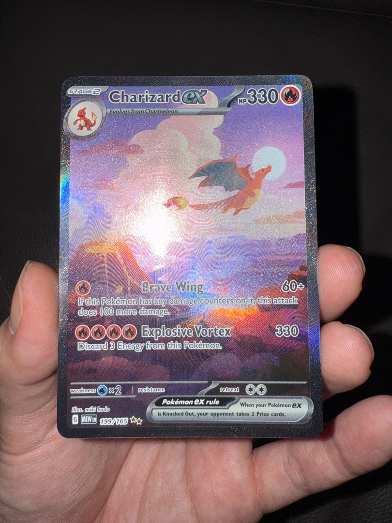 Pokemon 151 English Charizard SIR, Hobbies & Toys, Toys & Games on ...