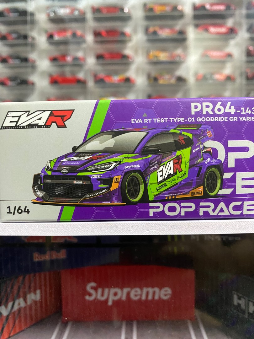 POP RACE GR YARIS EVA RT TEST TYPE 01 GOODRIDE #143, Hobbies & Toys ...
