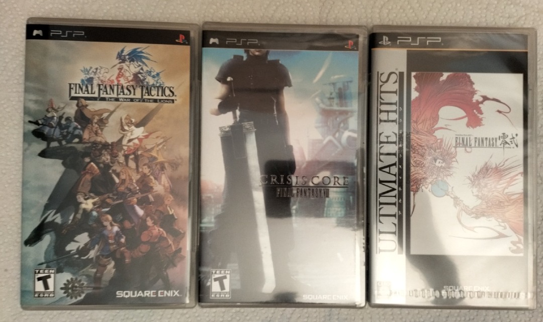 PSP RPG games, Video Gaming, Video Games, PlayStation on Carousell
