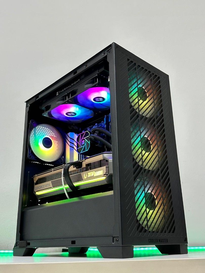 RYZEN 7 9700X + NVIDIA RTX 5070 TI 16G CUSTOM GAMING PC - max out ...