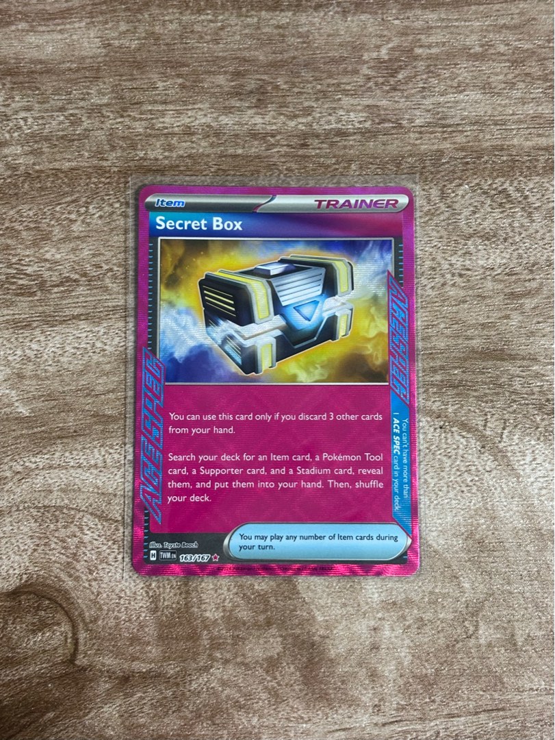 secret box 163/167 twilight masquerade ace spec pokemon, Hobbies & Toys ...