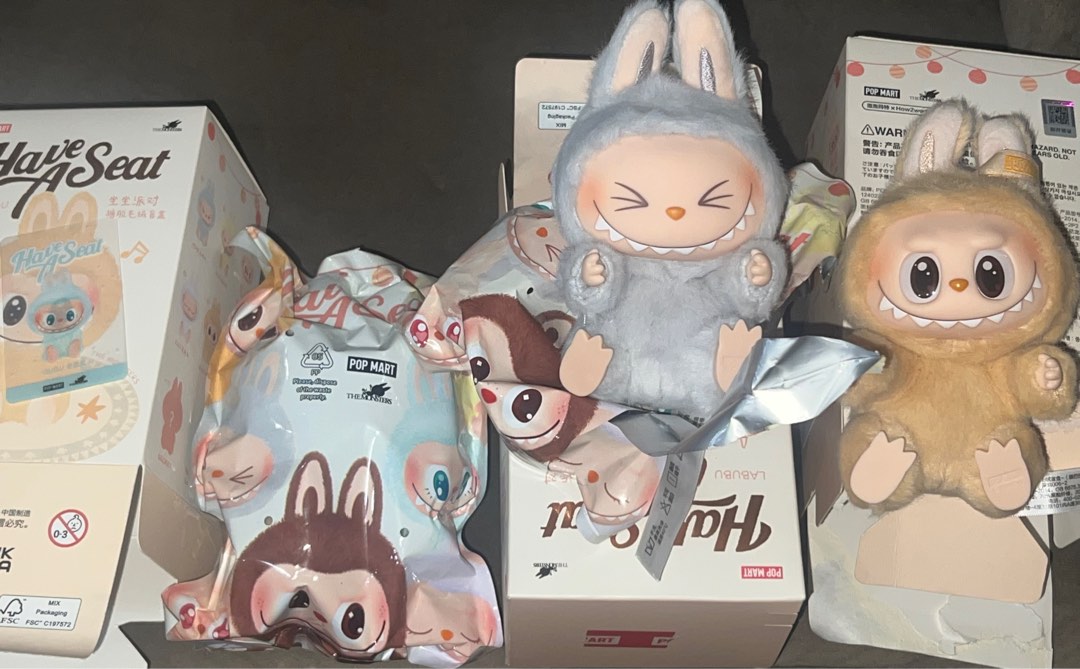 SET TAKE ALL sale popmart labubu baba hehe ququ, Hobbies & Toys, Toys ...