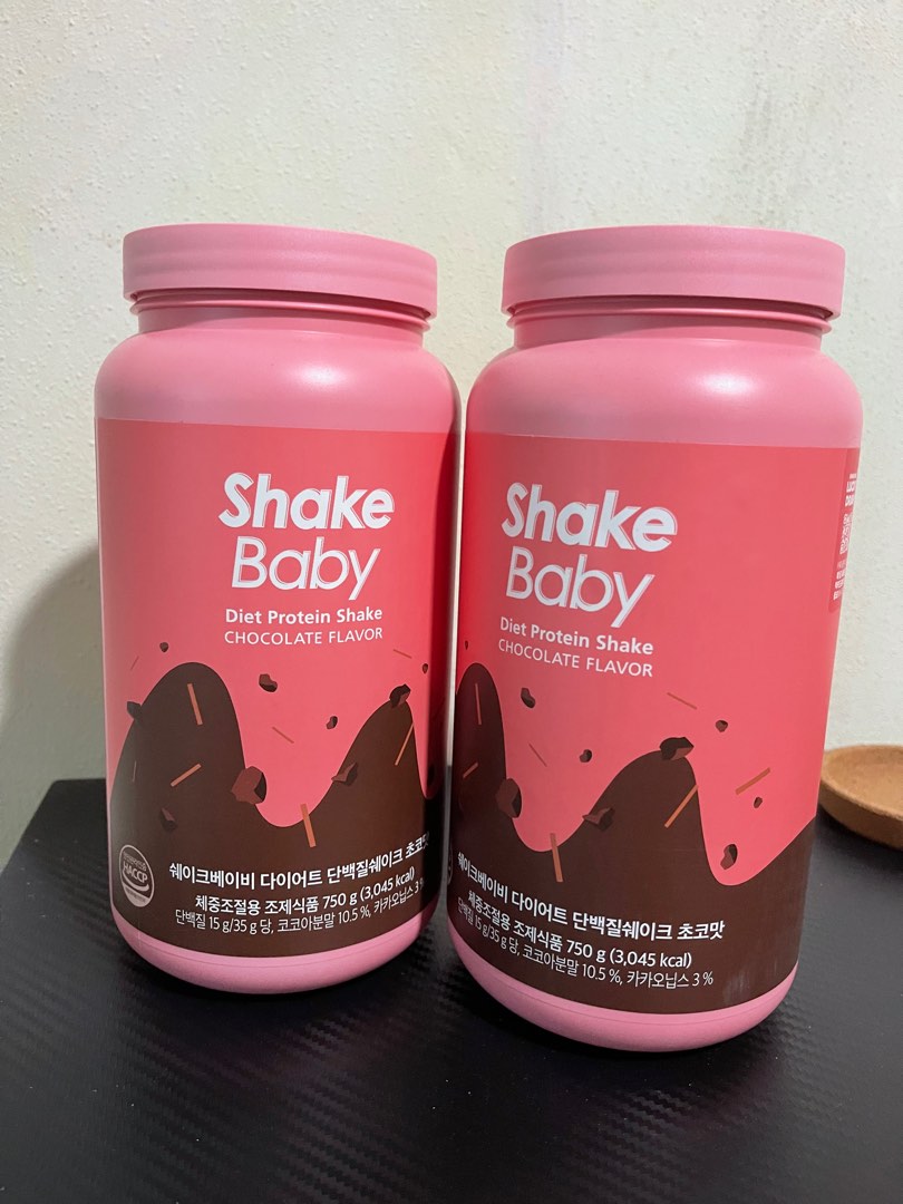 Shake Baby Chocolate (Protein Diet Shake), Health & Nutrition, Health ...