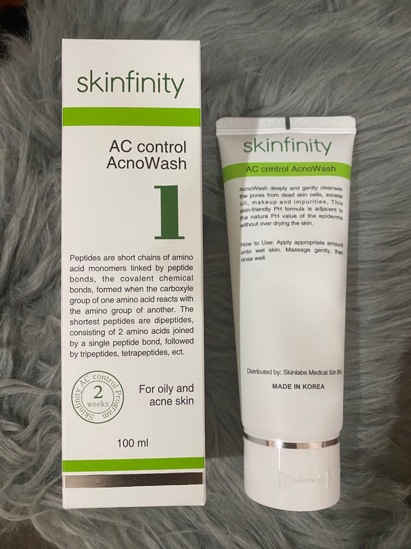 SKINFINITY AC Control AcneWash, Beauty & Personal Care, Face, Face Care ...