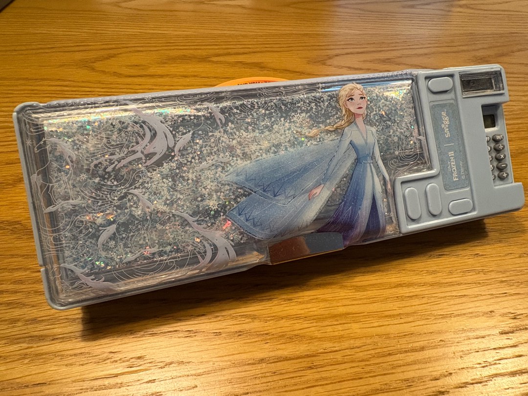 Smiggle Frozen Elsa Pencil Case, Hobbies & Toys, Stationary & Craft ...