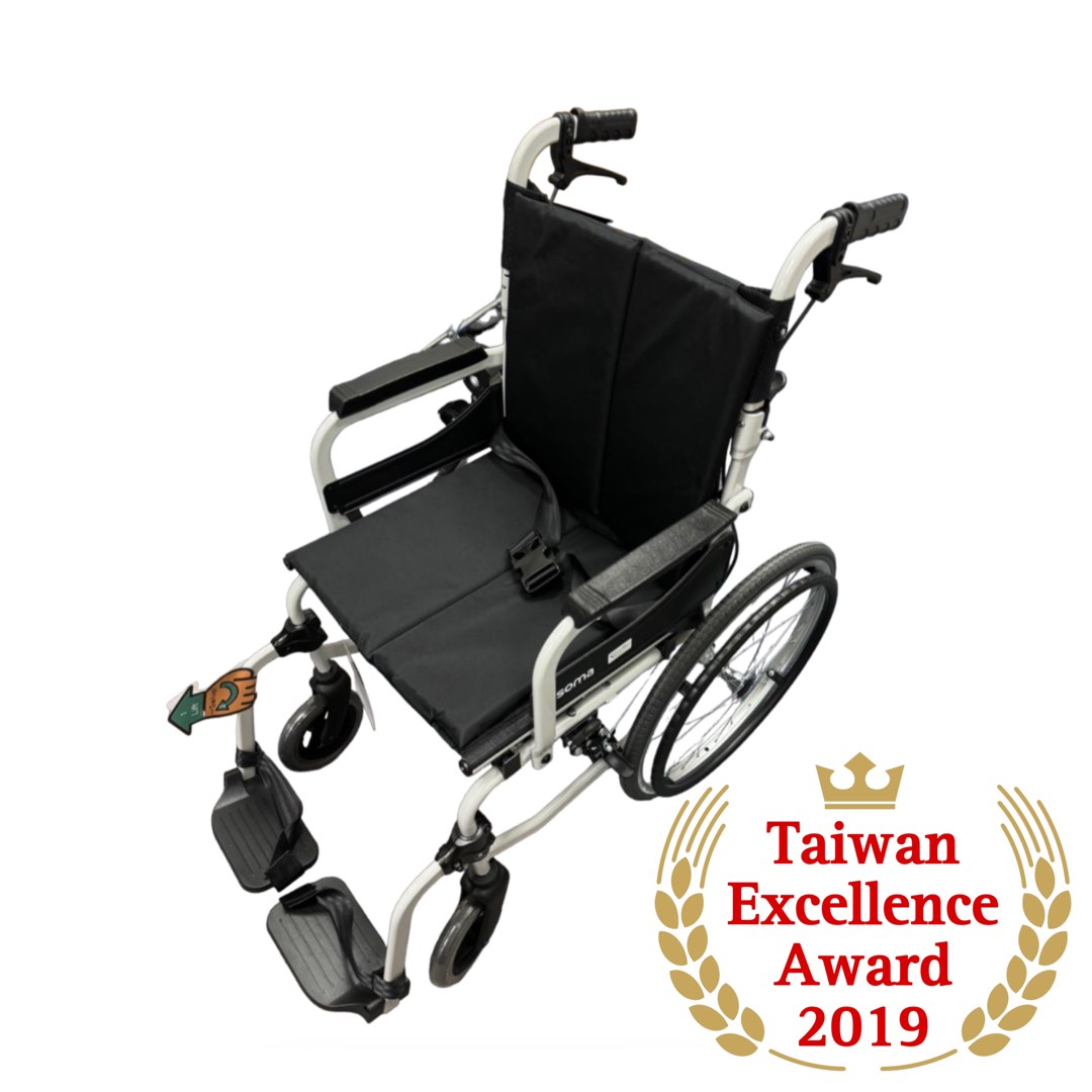 SOMA JOY Wheelchair 18", Health & Nutrition, Assistive & Rehabilatory Aids, Wheelchairs on Carousell