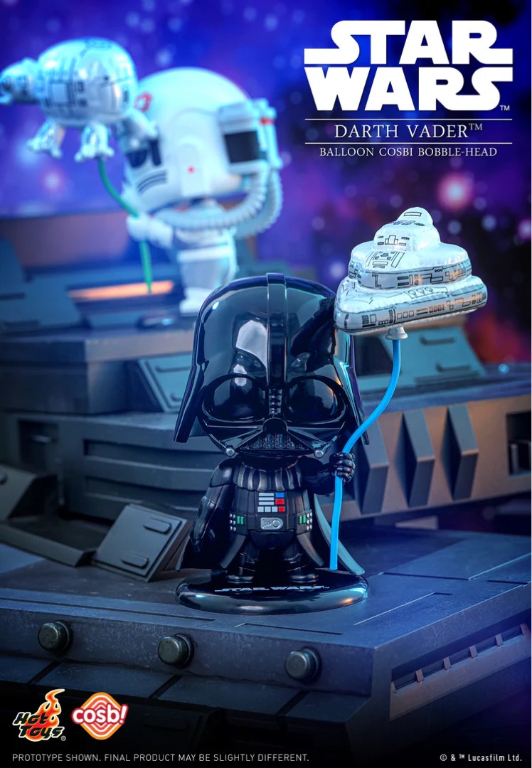 Star Wars Balloon Cosbi - Darth Vader, Hobbies & Toys, Toys & Games on ...