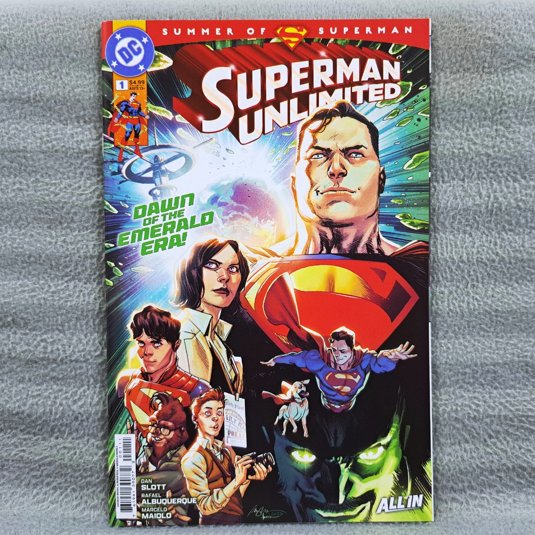 Superman Unlimited #1 (DC Comics) Dan Slott, Rafael Albuquerque (FIRST ...