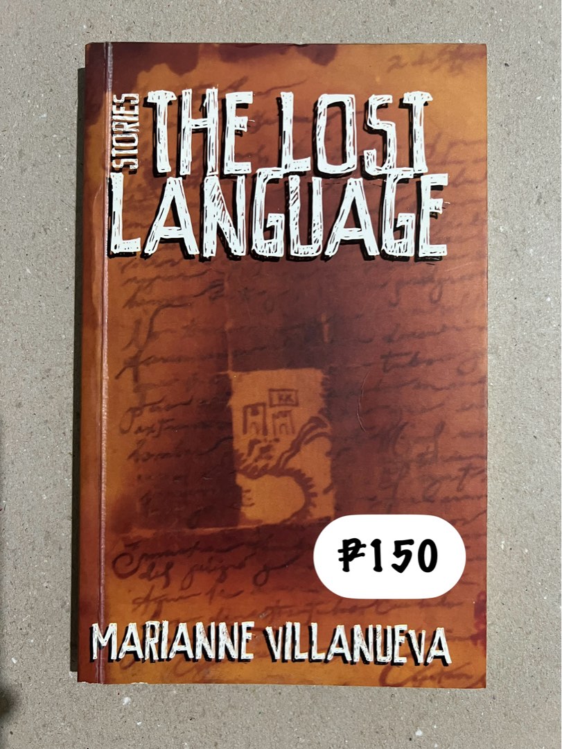 The Lost Language Marianne Villanueva, Hobbies & Toys, Books ...