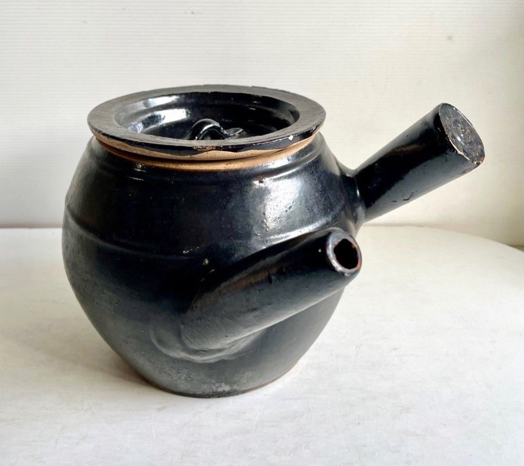 Vintage Traditional TCM Chinese Medicine Brewing Cooking Clay Pot ...