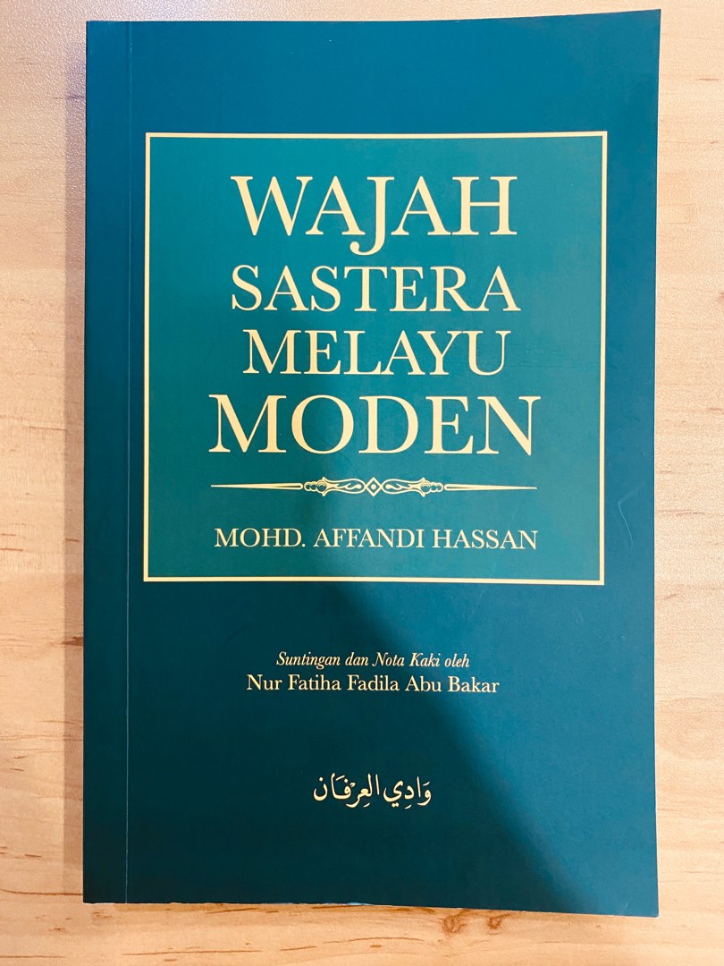 Wajah Sastera Melayu Moden, Mohd. Affandi Hassan, Hobbies & Toys, Books ...