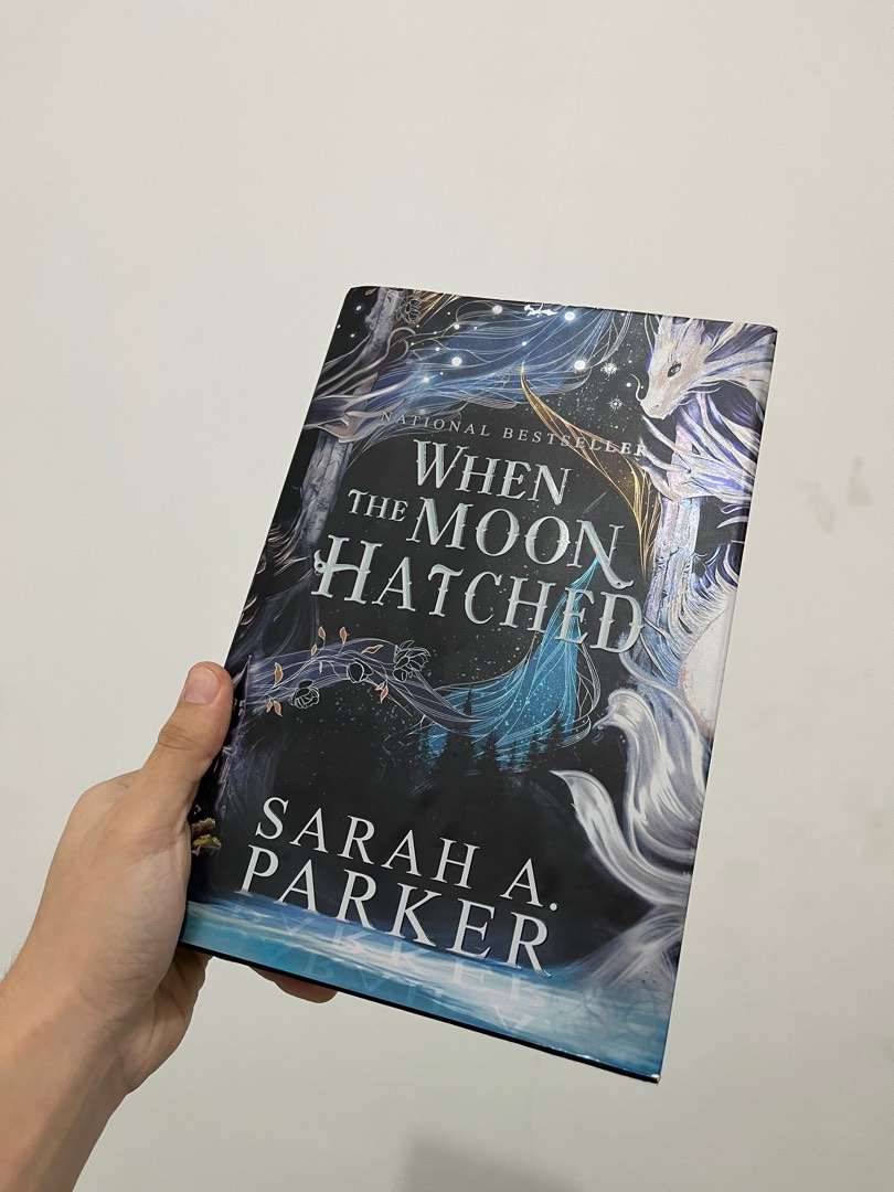 when the moon hatched by sarah a. parker moonfall #1 hardcover HB ...